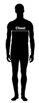 Men's Vest Size Chart